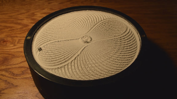 Automatic Zen Garden Sand Bowl - Desktop Kinetic Art – mesmerart