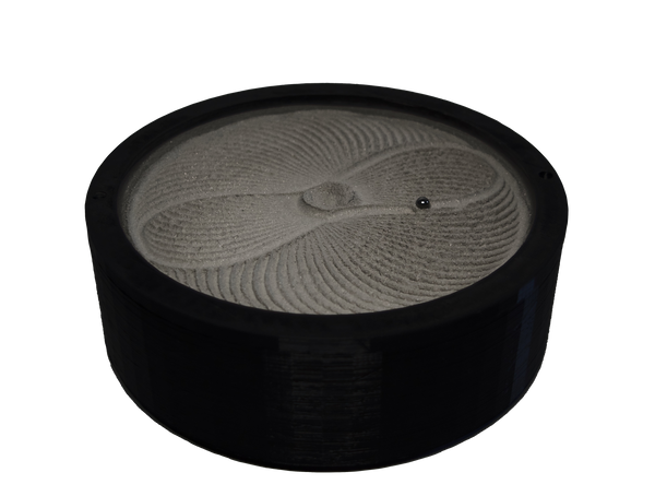 Automatic Zen Garden Sand Bowl - Desktop Kinetic Art – mesmerart